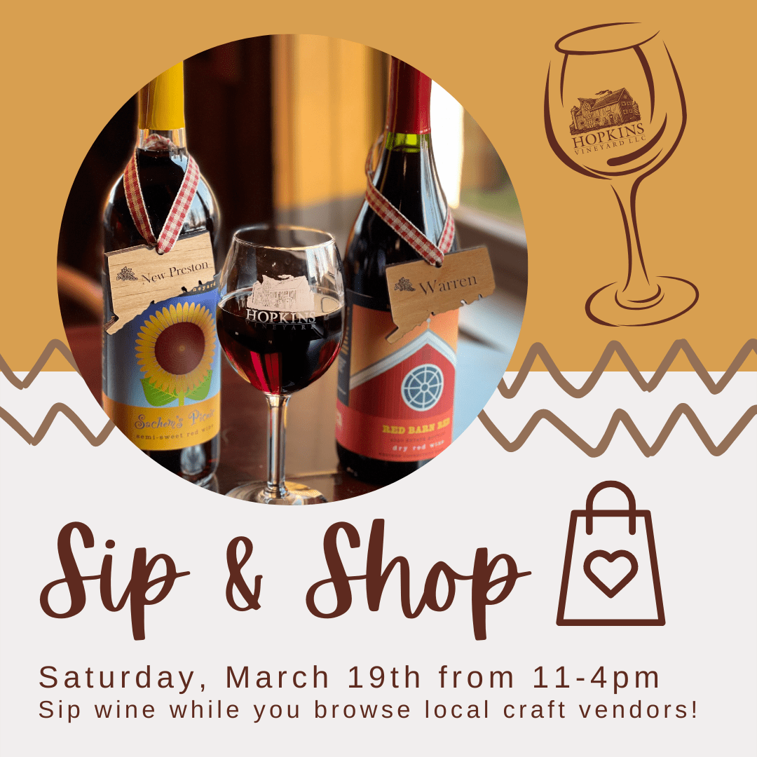 Sip & Shop - Explore Washington CT
