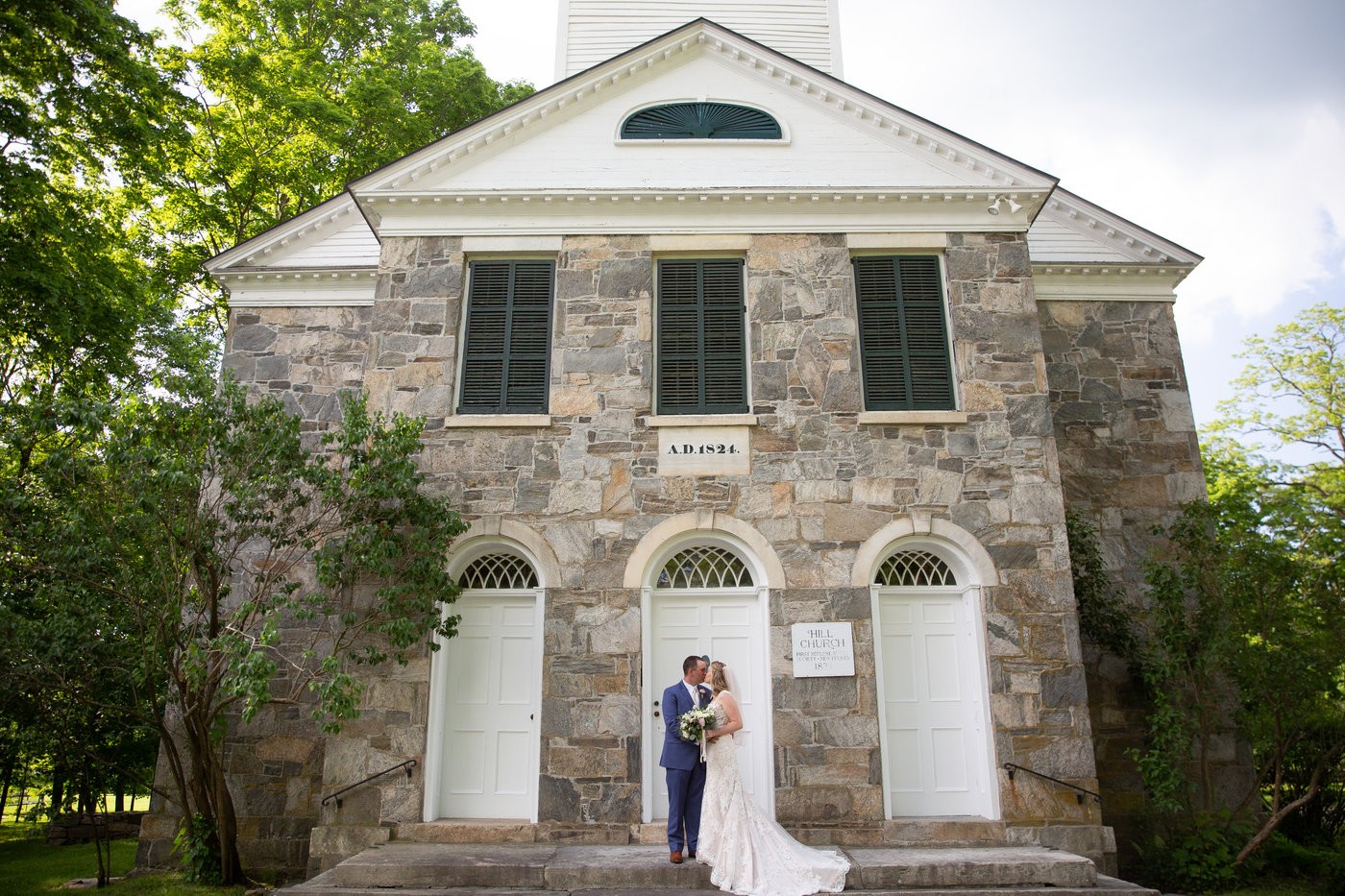 Limestone Church Old Stone Church In Bethlehem New Hampshire Stock