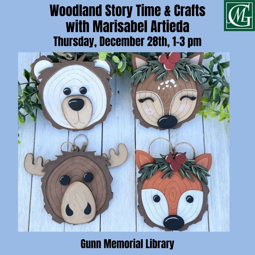 Woodland Story Time & Crafts with Marisabel Artieda - Explore Washington CT
