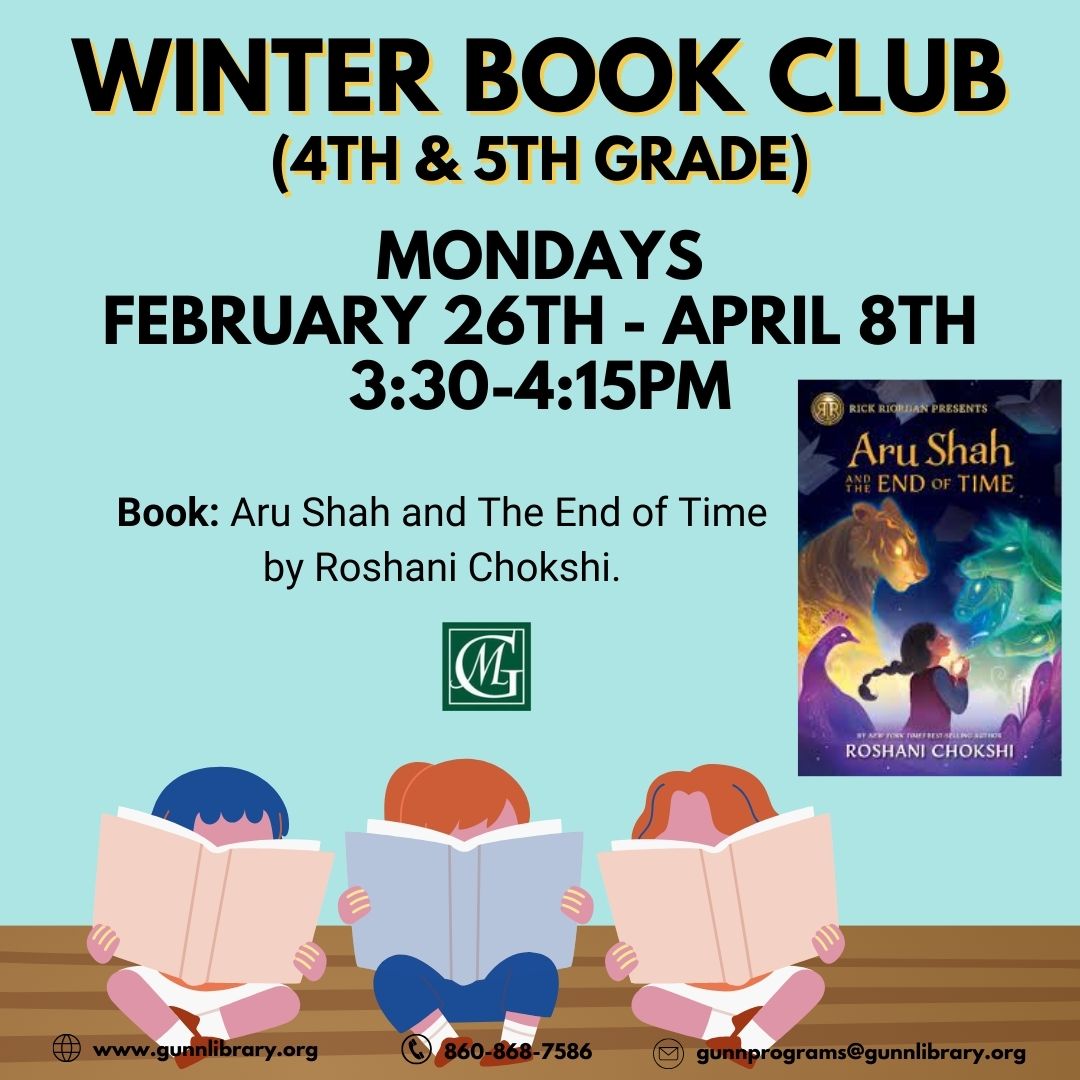 4th & 5th Grade Book Club - Explore Washington CT