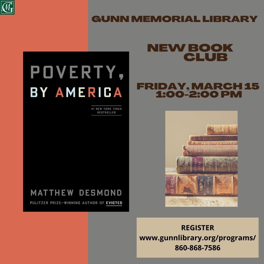 Gunn Memorial Library's Friday Book Club - Explore Washington CT