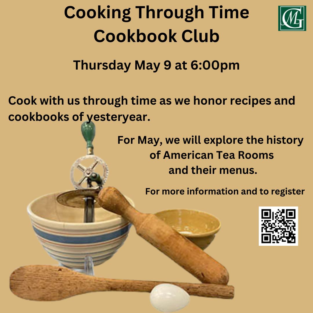Cooking Through Time Cookbook Club - Explore Washington CT