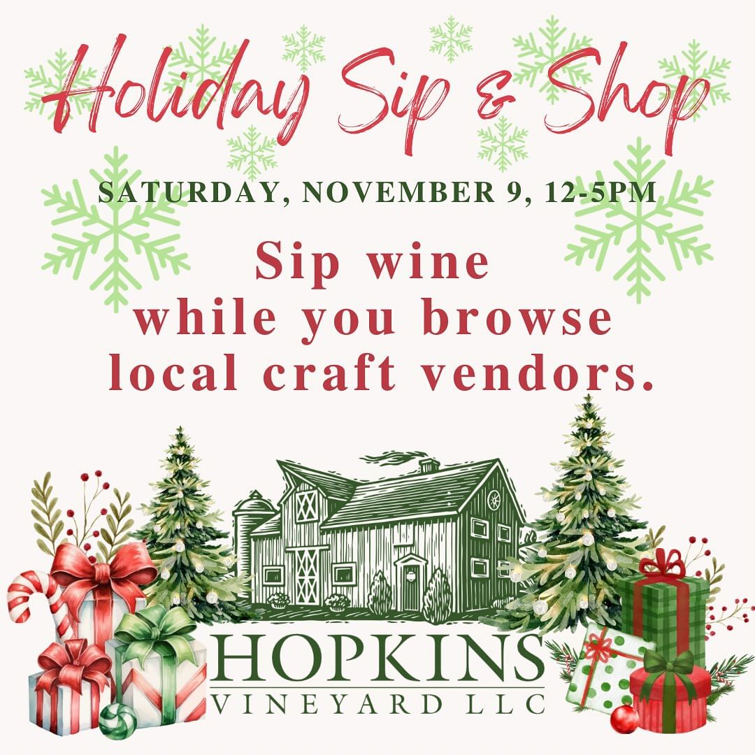 Holiday Sip & Shop - Explore Washington CT