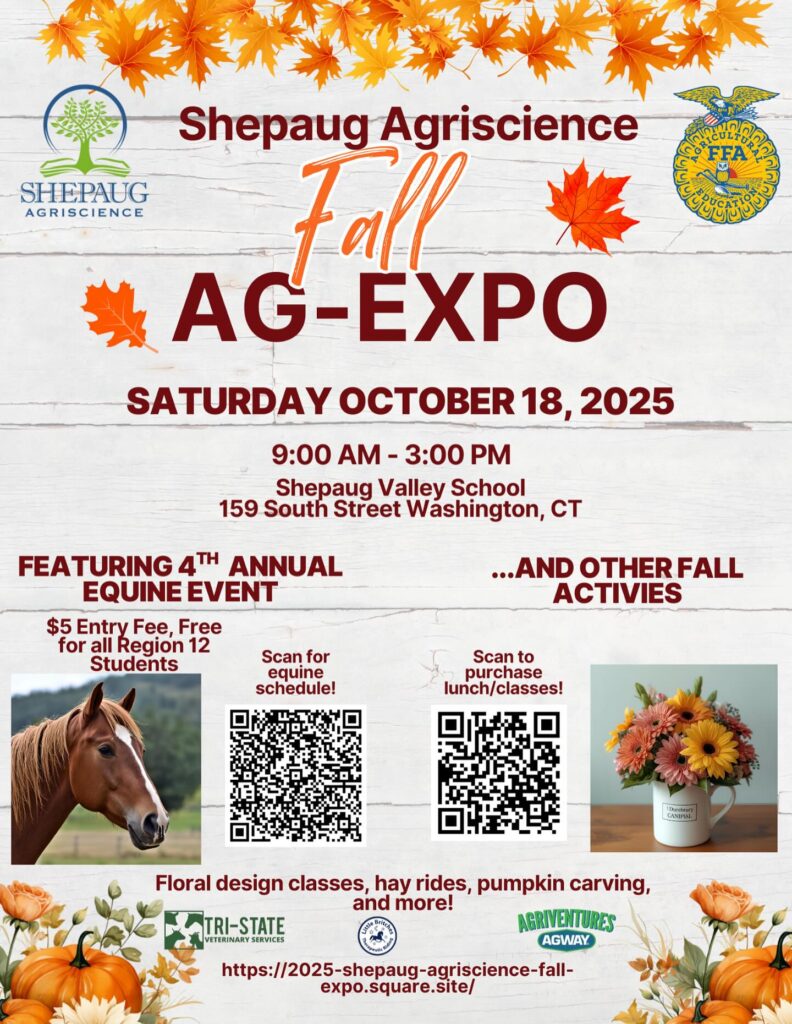 Shepaug Agriscience Fall Expo - Explore Washington CT